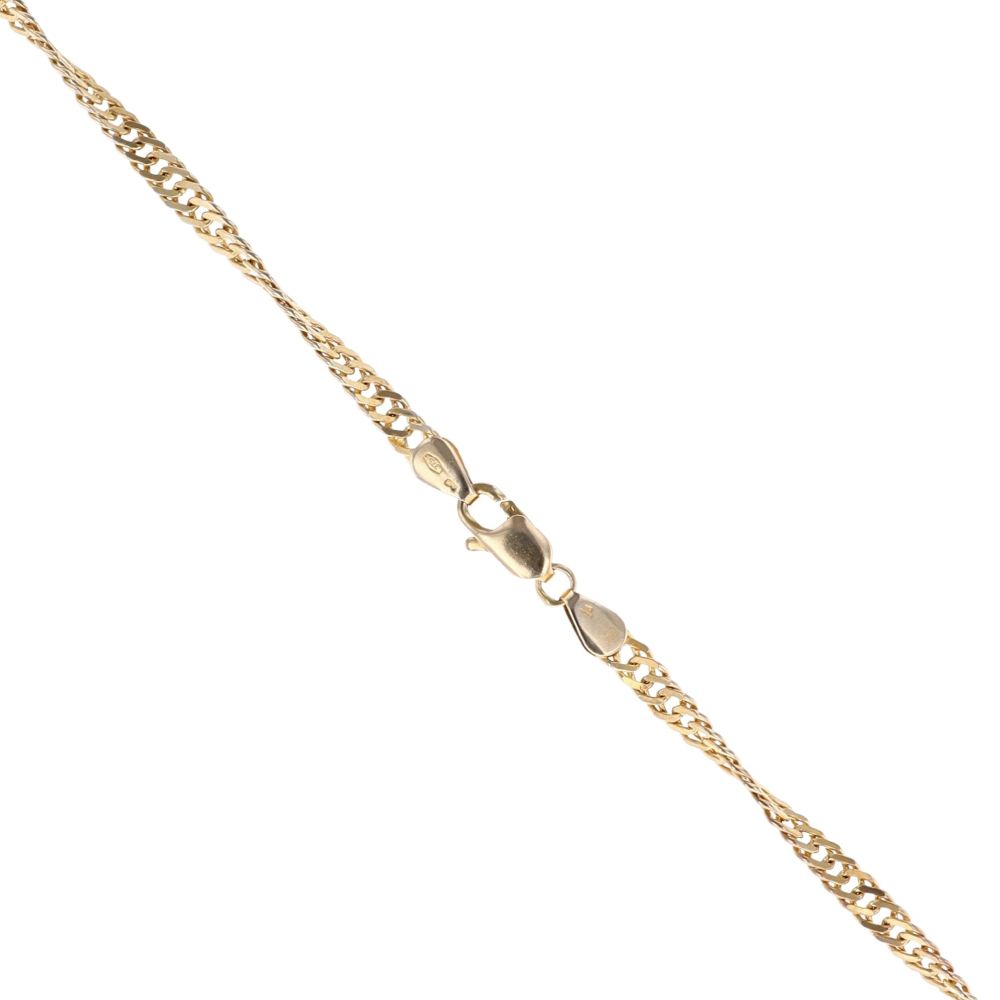 9ct Yellow Gold Twist Chain 18" | Ramsdens Jewellery