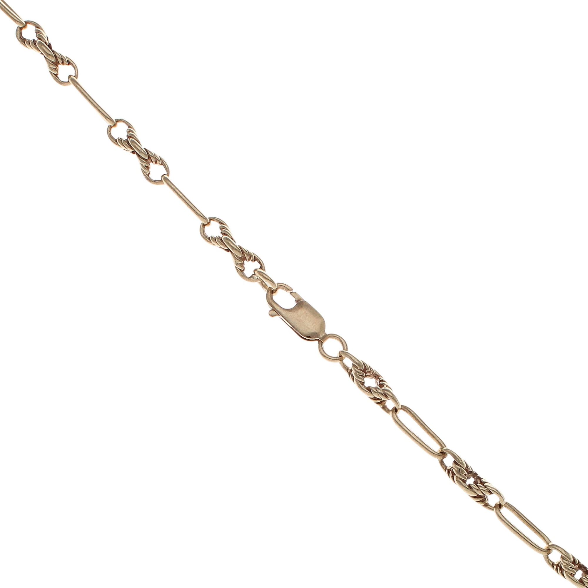 9ct Yellow Gold Rope Figaro Chain 26" | Ramsdens Jewellery