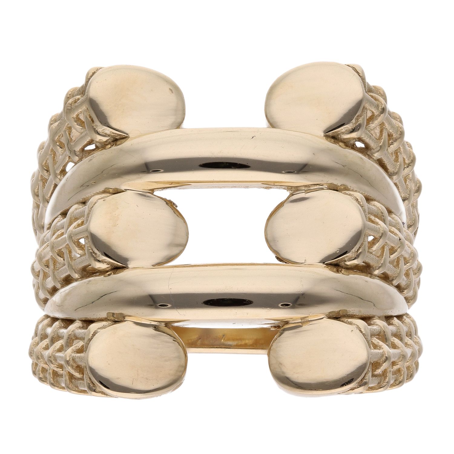 14ct Yellow Gold Torque Style Ring RAMS7830000603 | Ramsdens Jewellery