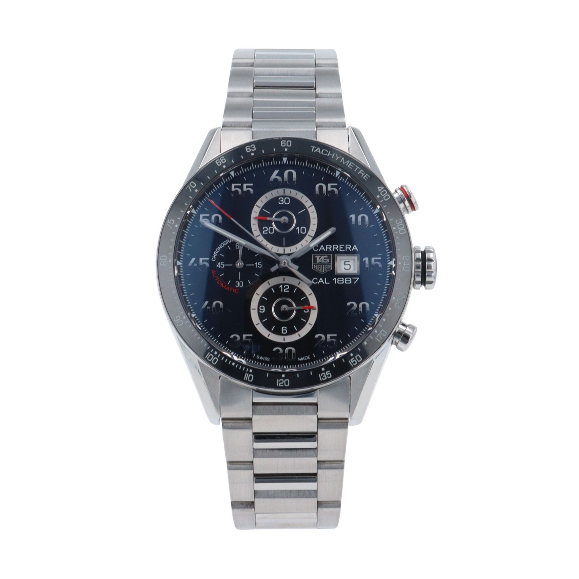 Tag Heuer Carrera Pre Owned Watch Ref CAR2A10-1 | Ramsdens Jewellery