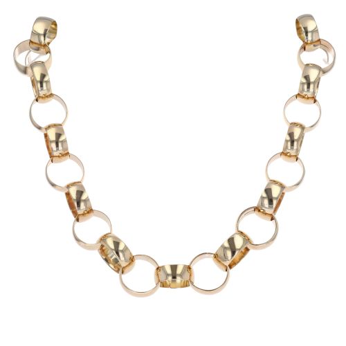 9ct Yellow Gold Belcher Chain 26" RAMS204001579501 | Ramsdens Jewellery