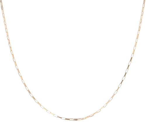 9ct Yellow Gold Square Belcher Chain 16" RAMS945353742003 | Ramsdens ...