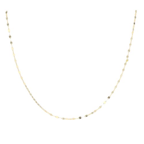 9ct Yellow Gold Sparkle Forzatina Chain 18" RAMS3100000008 | Ramsdens ...