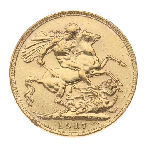 1917 George V Full Sovereign Coin RAMS964373707004 | Ramsdens Jewellery