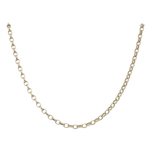 9ct Yellow Gold Belcher Chain 18" RAMS897307623003 | Ramsdens Jewellery