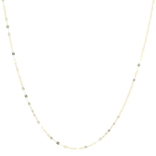 9ct Yellow Gold Sparkle Forzantina Chain 20" RAMS6290000020 | Ramsdens ...