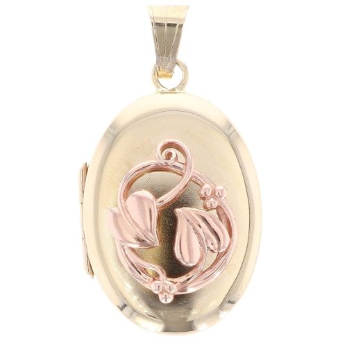 9ct Yellow And Rose Gold Tree Of Life Clogau Locket RAMS964372545001 ...