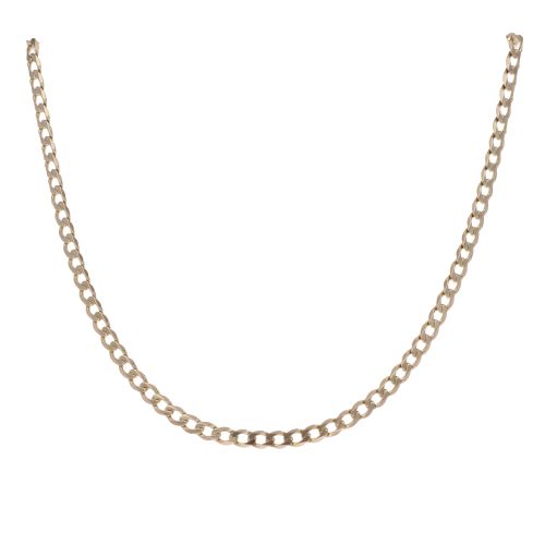 9ct Yellow Gold Curb Chain 20" RAMS959326277002 | Ramsdens Jewellery