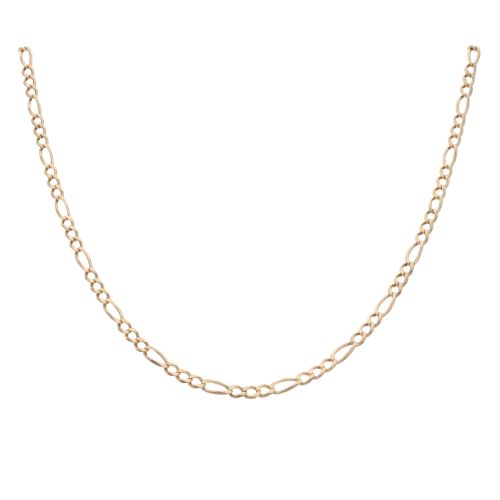 9ct Yellow Gold Figaro Chain 26" RAMS996364719001 | Ramsdens Jewellery
