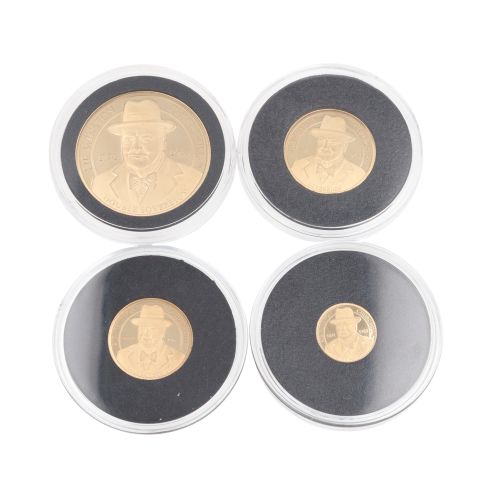 2024 Charles III 150th Anniversary Of Winston Churchill Set Of Four ...