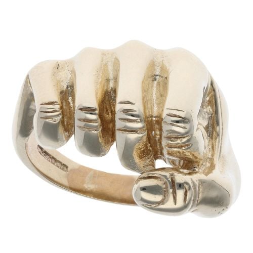 9ct Yellow Gold Fist Ring RAMS837331203003 | Ramsdens Jewellery