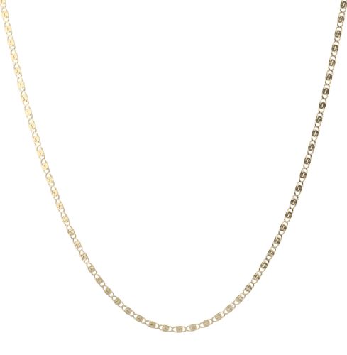 18ct Yellow Gold Fancy Snail Chain 22" RAMS714334163001 | Ramsdens ...