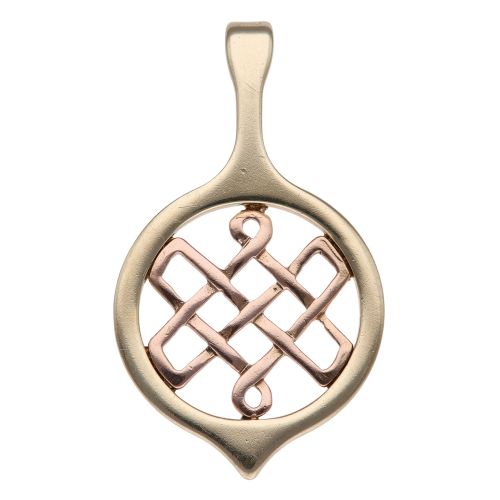 9ct Yellow and Rose Gold Fancy Clogau Pendant RAMS702389292018 ...