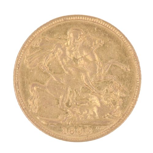 1899 Victoria Full Sovereign Coin RAMS665361502021 | Ramsdens Jewellery