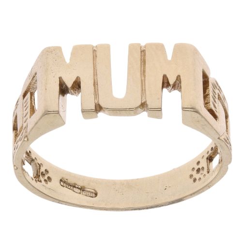 9ct Yellow Gold Mum Ring RAMS740362733003 | Ramsdens Jewellery