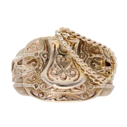 Saddle Rings | Horse Saddle Rings for Sale | Ramsdens Jewellery