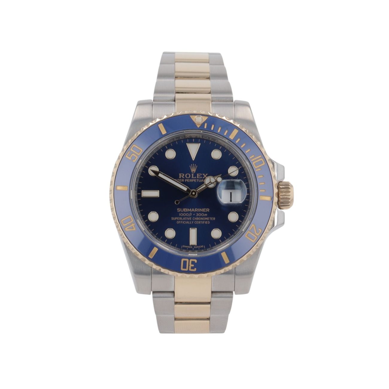 Rolex Submariner 'Bluesy' Pre Owned Watch Ref 116613LB | Ramsdens Jewellery