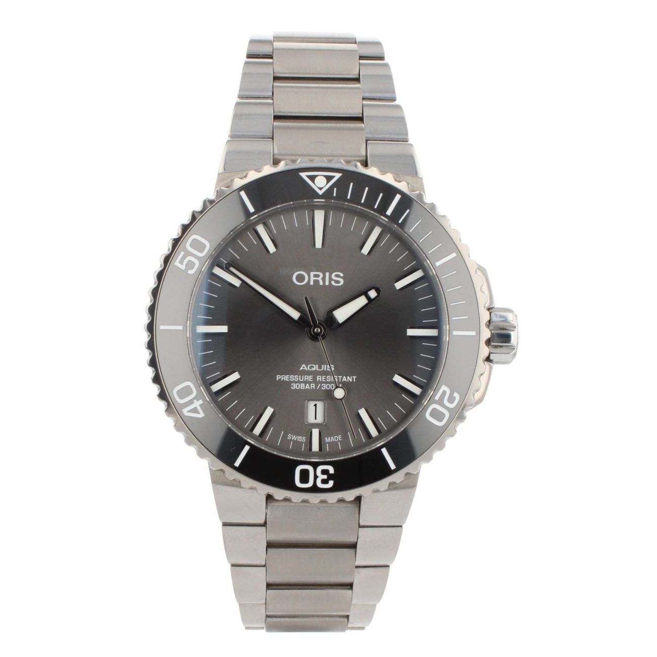 Oris Aquis Pre Owned Watch Ref 7730 | Ramsdens Jewellery