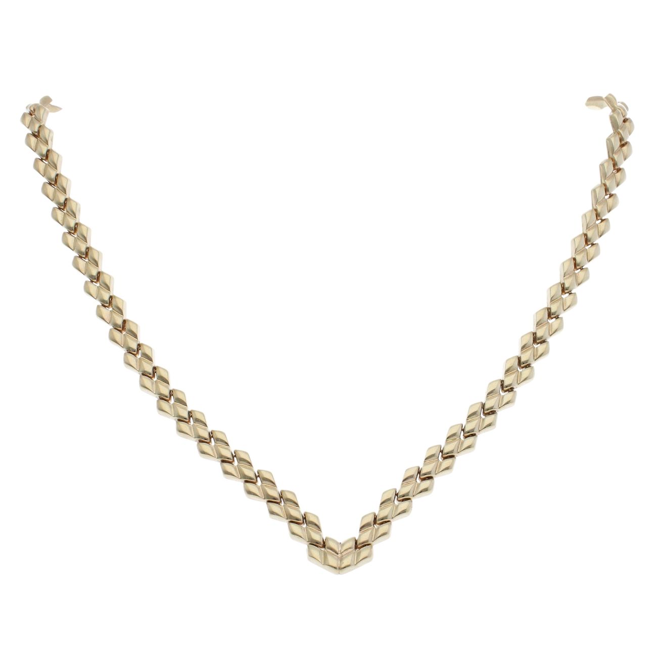 9ct Yellow Gold Collarette 18" RAMS703312432021 | Ramsdens Jewellery