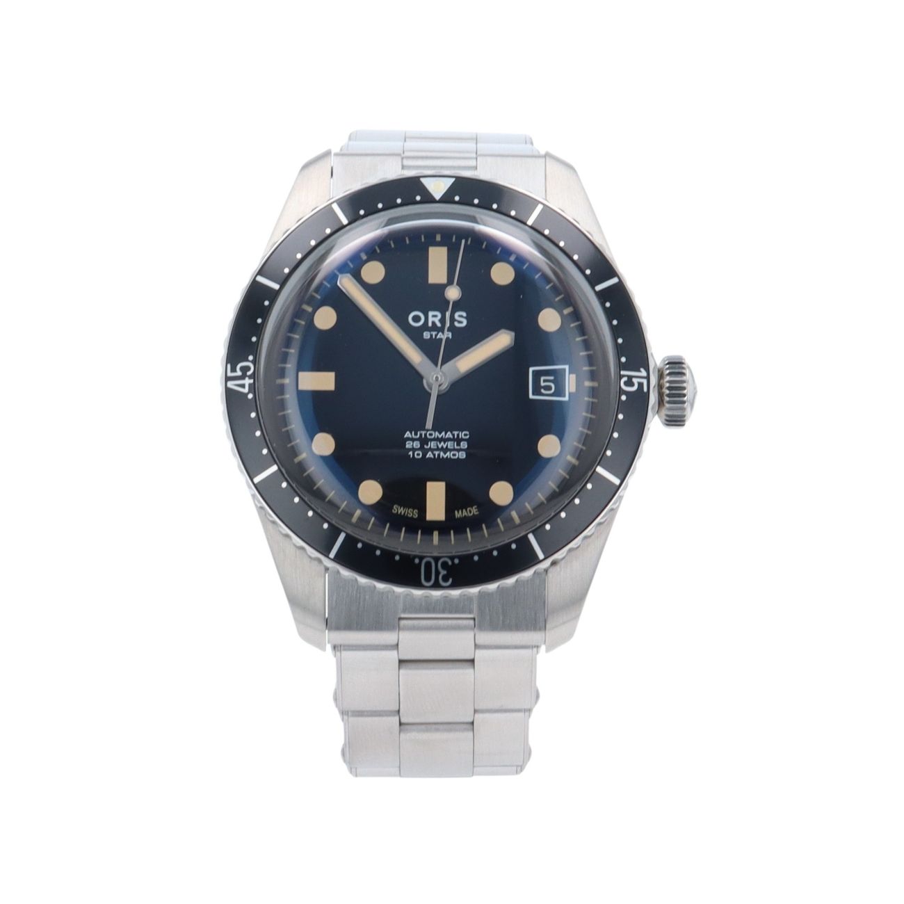 Oris Divers 65 Pre Owned Watch Ref 7707 | Ramsdens Jewellery