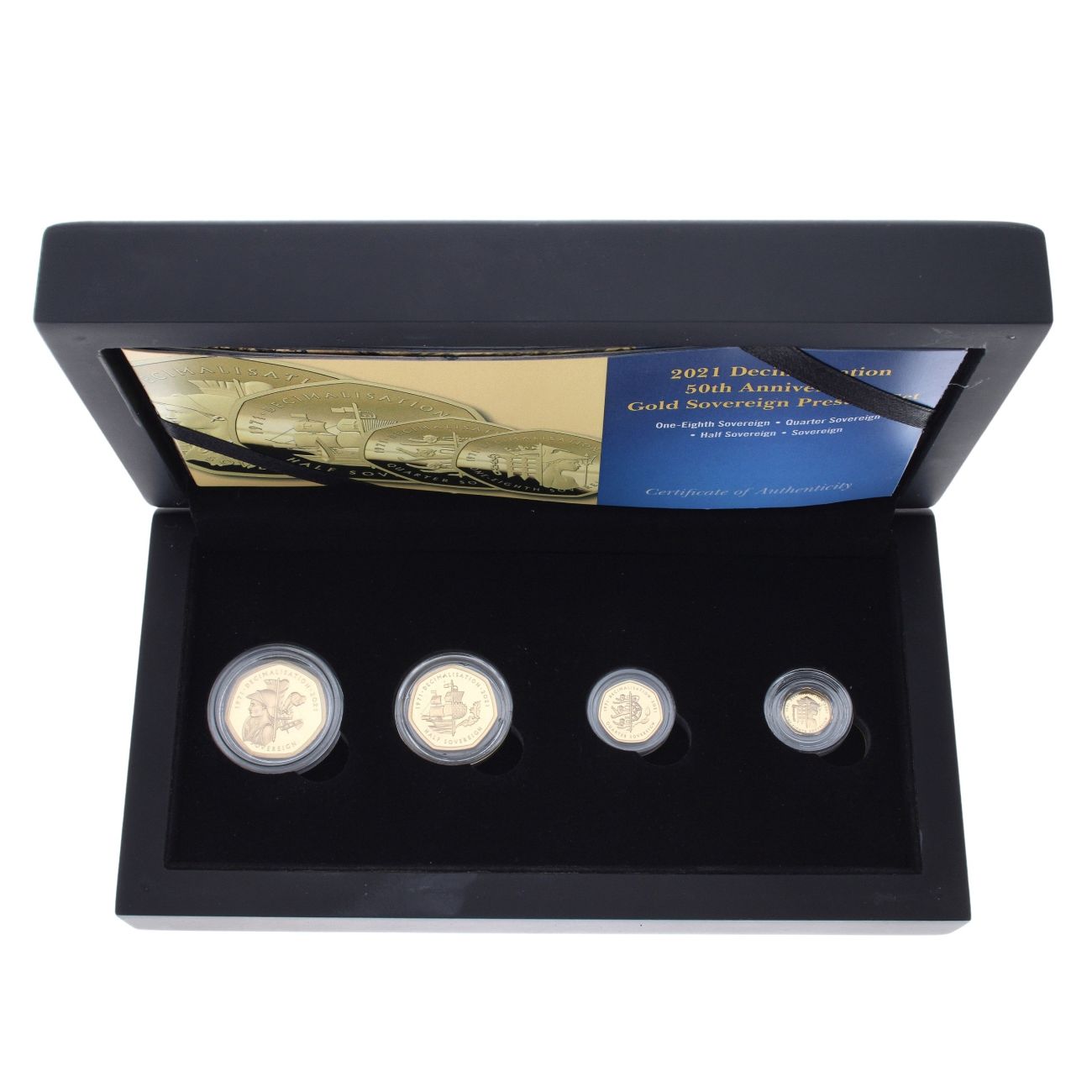 2021 Elizabeth II 50th Decimalisation Anniversary UK Sovereign Prestige ...