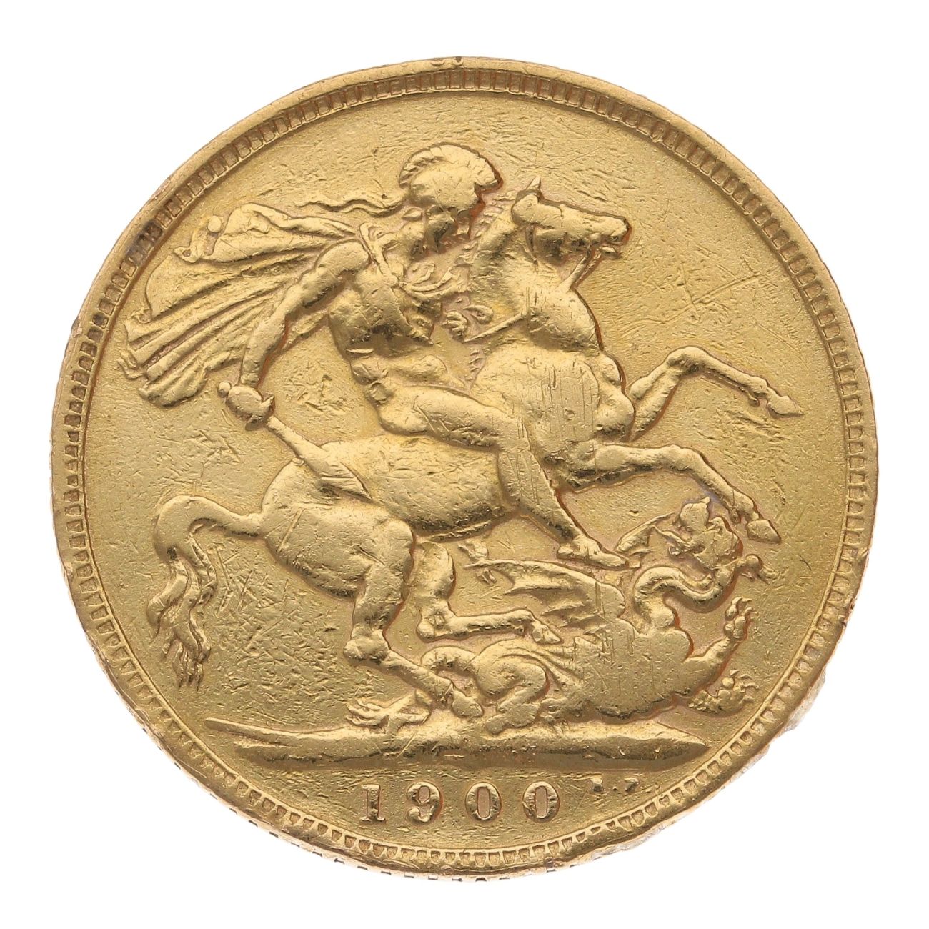 1900 Victoria Old Head UK Full Sovereign Coin RAMS964383240001 ...