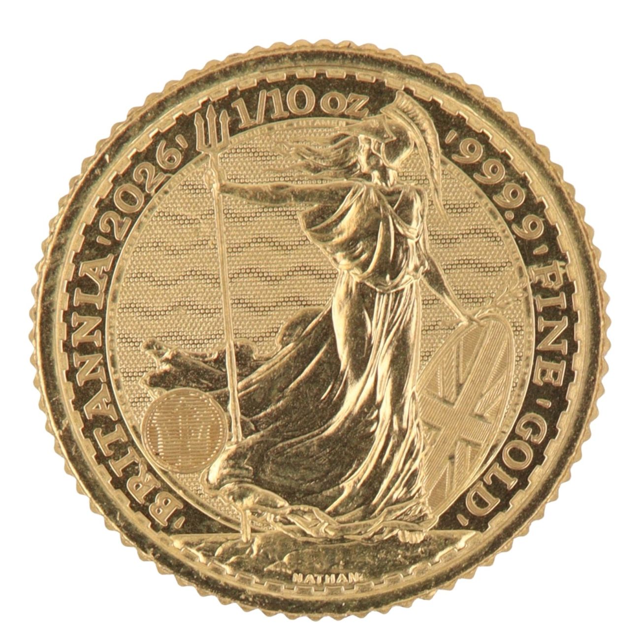 2026 1/10oz Charles III Britannia UK Coin RAMS125388221008 | Ramsdens ...
