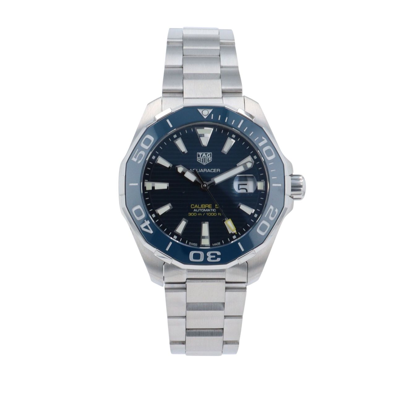 Tag Heuer Aquaracer Pre Owned Watch Ref WAY201B | Ramsdens Jewellery