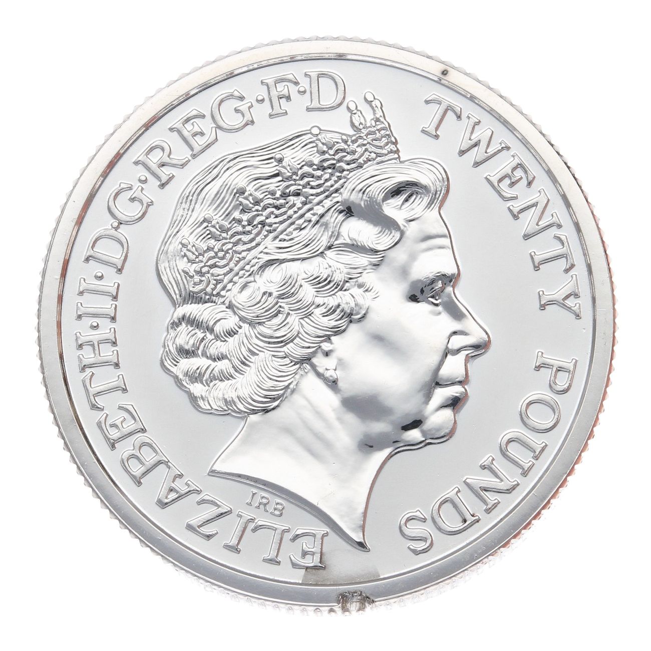 2013 George and The Dragon UK 20 Pound Coin RAMS775388978001 | Ramsdens ...