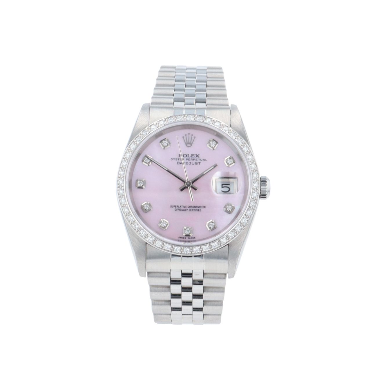 Rolex Custom Datejust Pre Owned Watch Ref 16620 | Ramsdens Jewellery