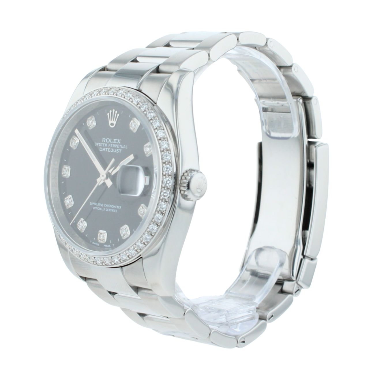 Rolex Custom Datejust Pre Owned Watch Ref 116200 | Ramsdens Jewellery