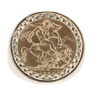 Full Sovereign Rings – Free UK Delivery Available | Ramsdens Jewellery