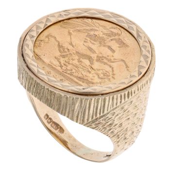 Full Sovereign Rings – Free UK Delivery Available | Ramsdens Jewellery