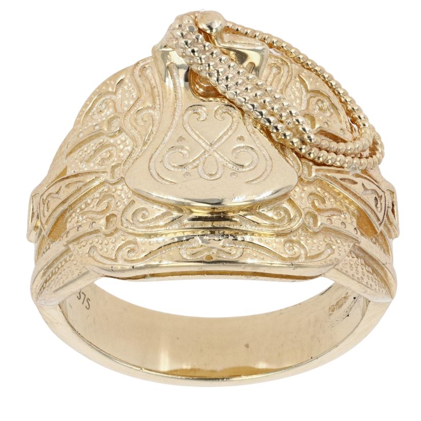 Saddle Rings | Horse Saddle Rings for Sale | Ramsdens Jewellery