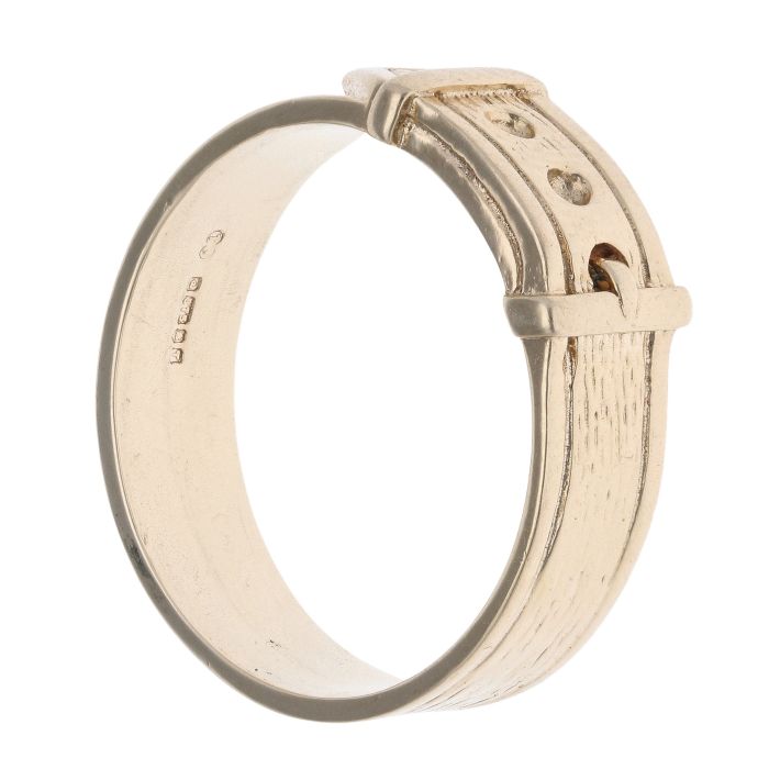 Buckle Rings – Double Belt Buckle Rings & More | Ramsdens Jewellery