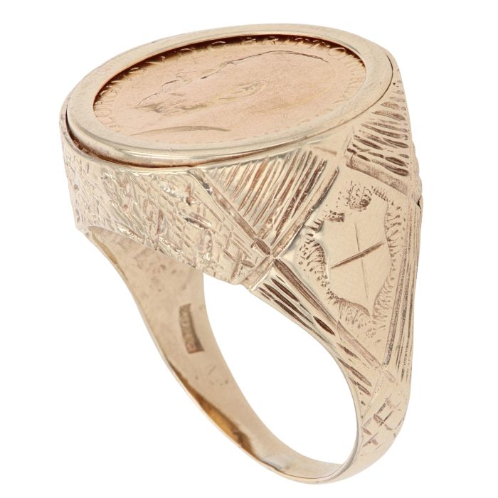 Full Sovereign Rings – Free UK Delivery Available | Ramsdens Jewellery