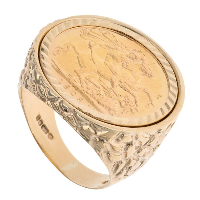 Full Sovereign Rings – Free UK Delivery Available | Ramsdens Jewellery