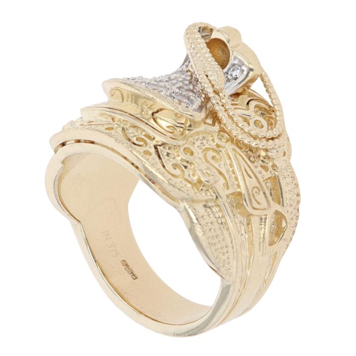 Saddle Rings | Horse Saddle Rings for Sale | Ramsdens Jewellery