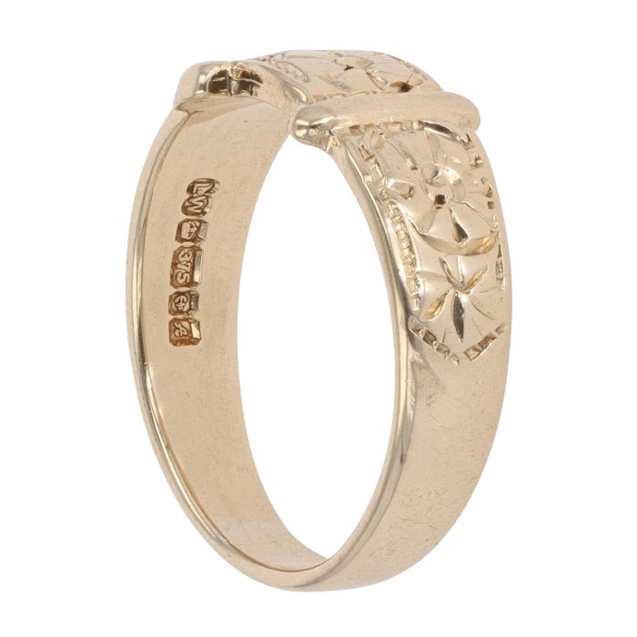 Buckle Rings – Double Belt Buckle Rings & More | Ramsdens Jewellery