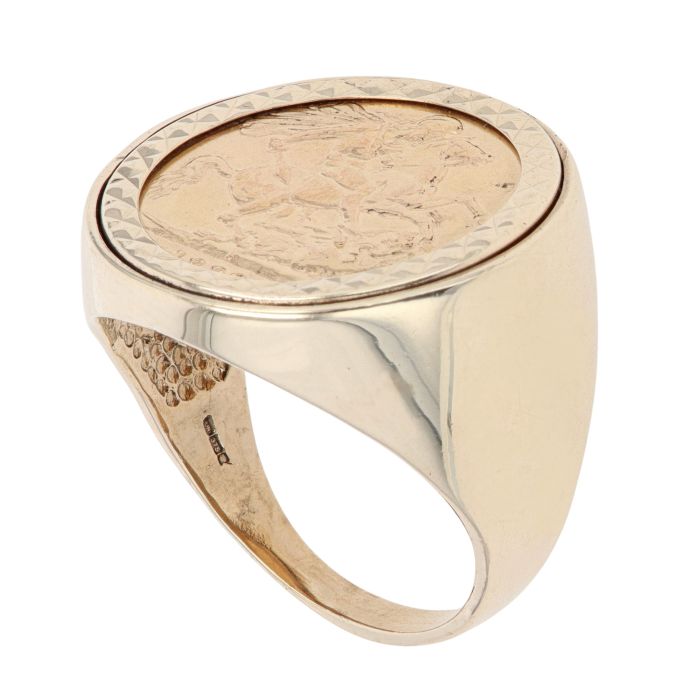 Full Sovereign Rings – Free UK Delivery Available | Ramsdens Jewellery