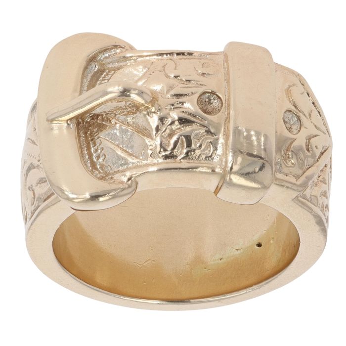 Buckle Rings – Double Belt Buckle Rings & More | Ramsdens Jewellery