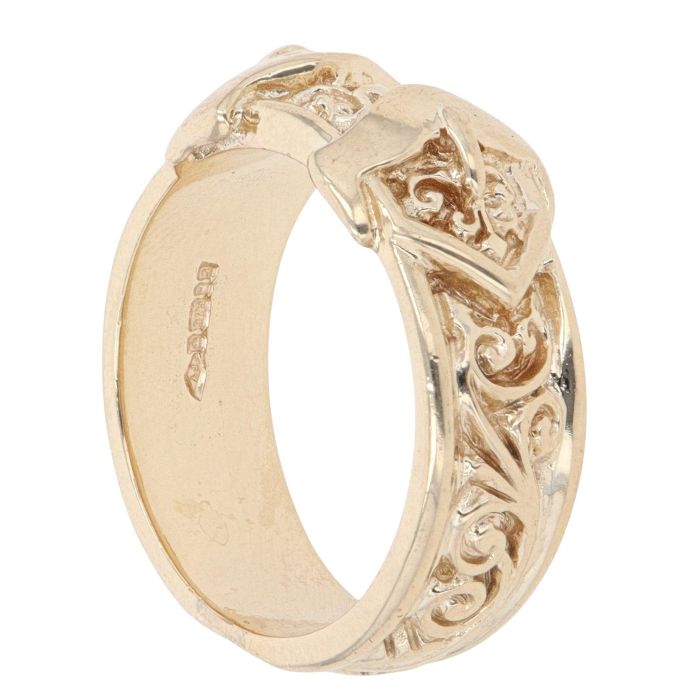 Buckle Rings – Double Belt Buckle Rings & More | Ramsdens Jewellery