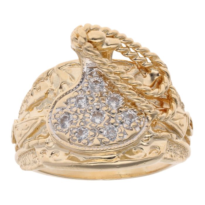 Saddle Rings | Horse Saddle Rings for Sale | Ramsdens Jewellery