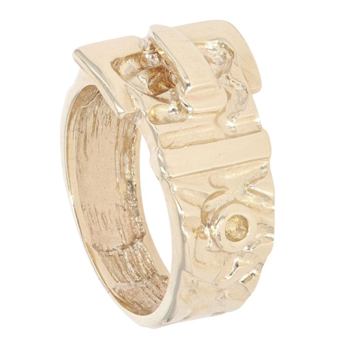 Buckle Rings – Double Belt Buckle Rings & More | Ramsdens Jewellery