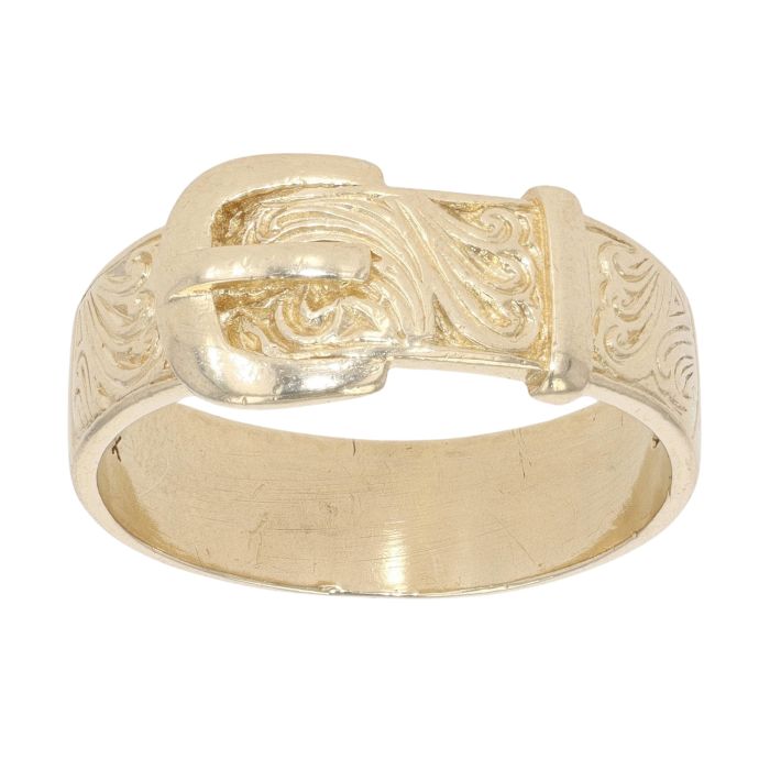 Buckle Rings – Double Belt Buckle Rings & More | Ramsdens Jewellery