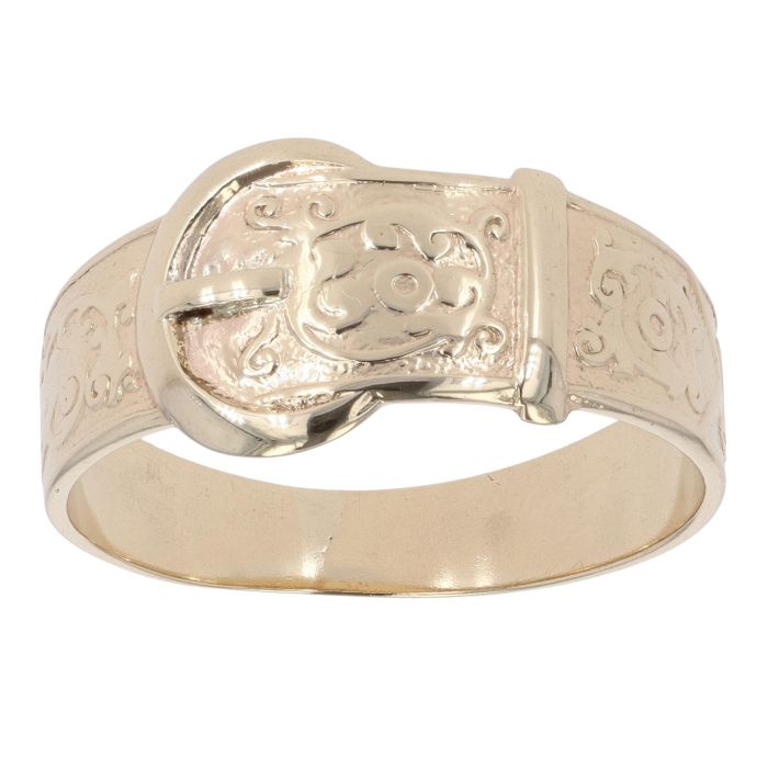 Buckle Rings – Double Belt Buckle Rings & More | Ramsdens Jewellery
