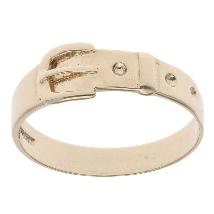 Buckle Rings – Double Belt Buckle Rings & More | Ramsdens Jewellery