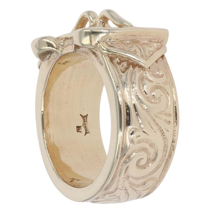 Buckle Rings – Double Belt Buckle Rings & More | Ramsdens Jewellery