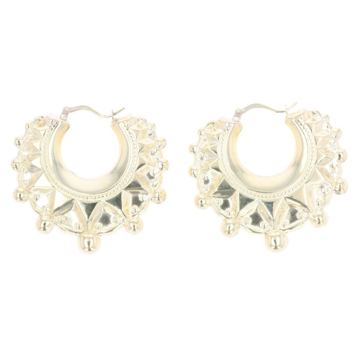 Creole Earrings | Large & Small Available | Ramsdens Jewellery