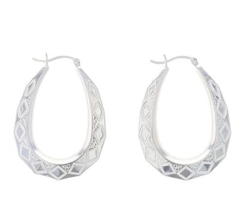 Creole Earrings | Large & Small Available | Ramsdens Jewellery